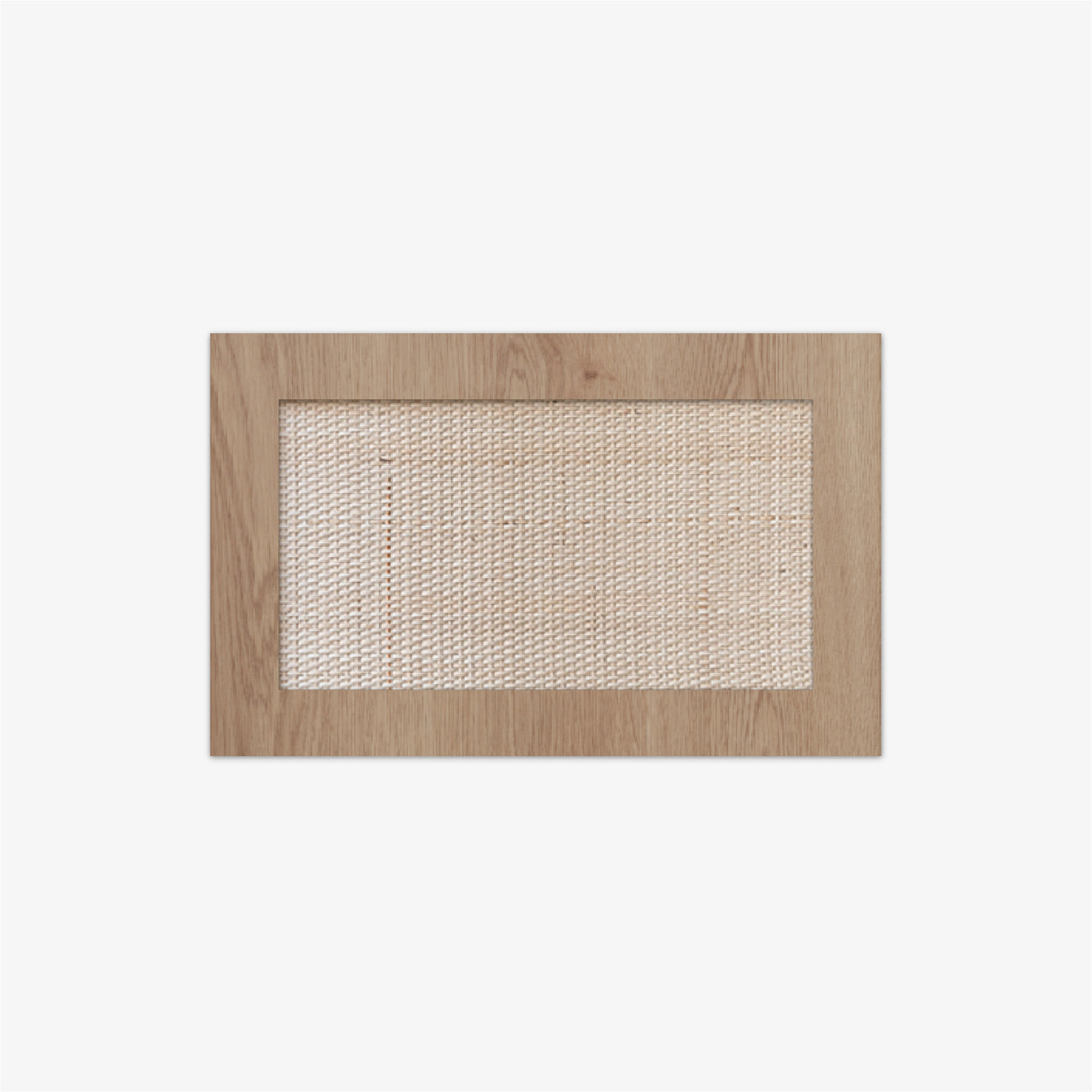 CANE & OAK CLOSED WEAVE DOOR FOR BESTA – Fronteriors US