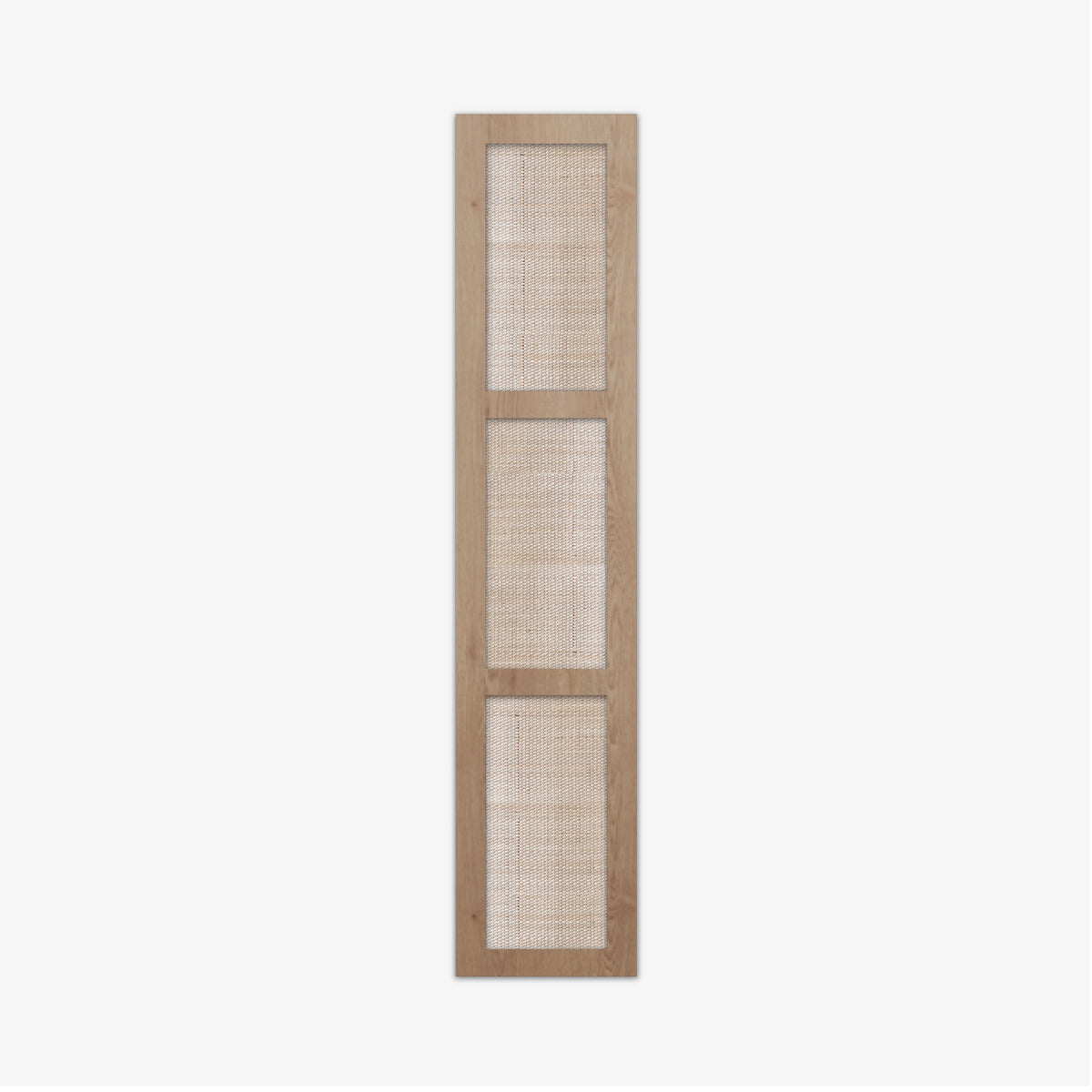 CANE & OAK CLOSED WEAVE DOOR FOR PAX – Fronteriors US