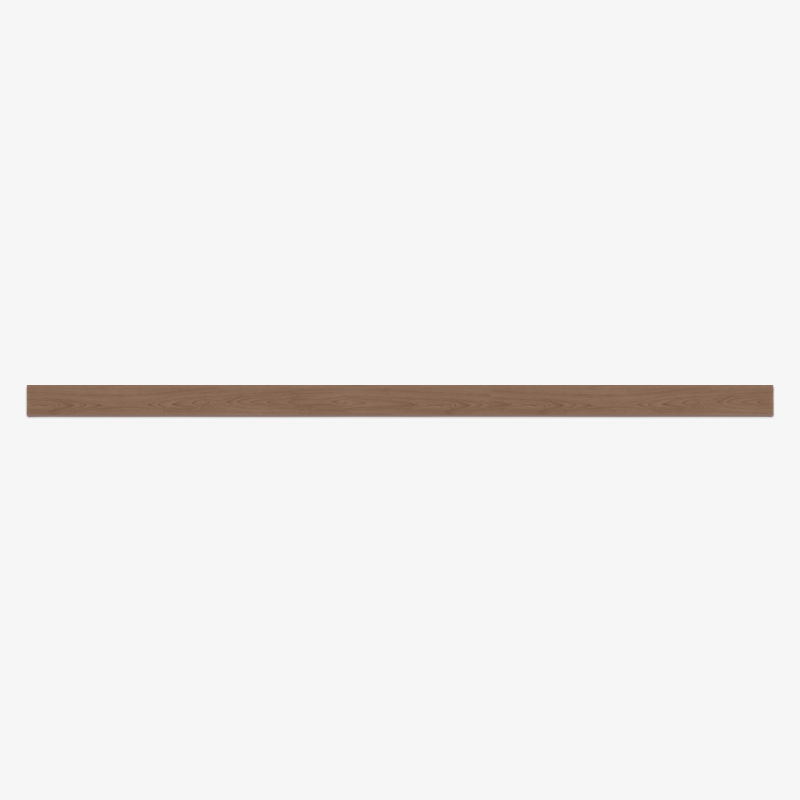 BURNT UMBER OAK TOEKICK (PLINTH) FOR SEKTION – Fronteriors US