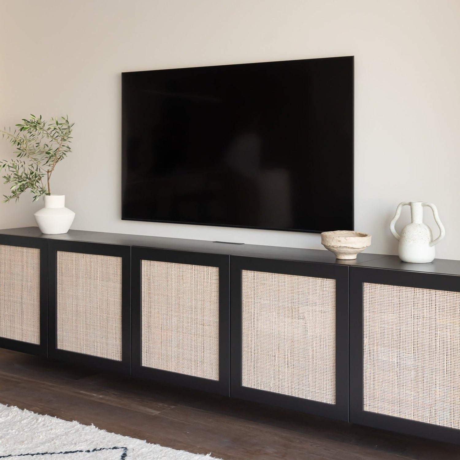 BESTA CANE RADIO WEAVE CONSOLE – Fronteriors US